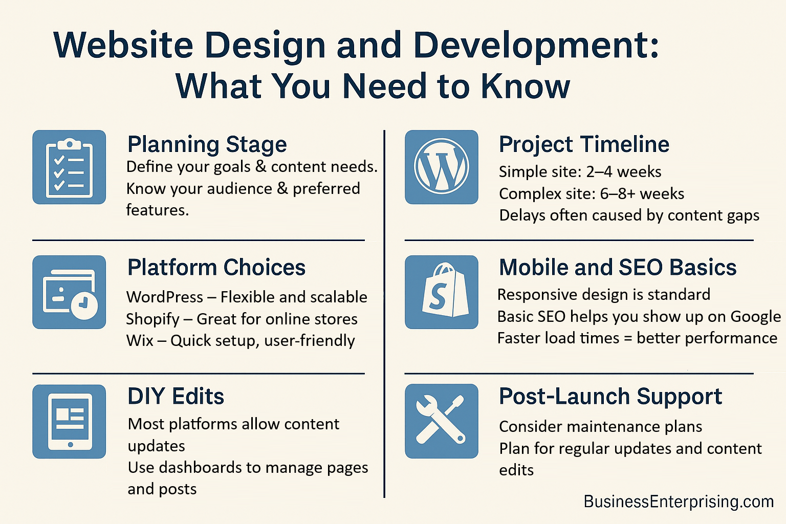Website Design and Development